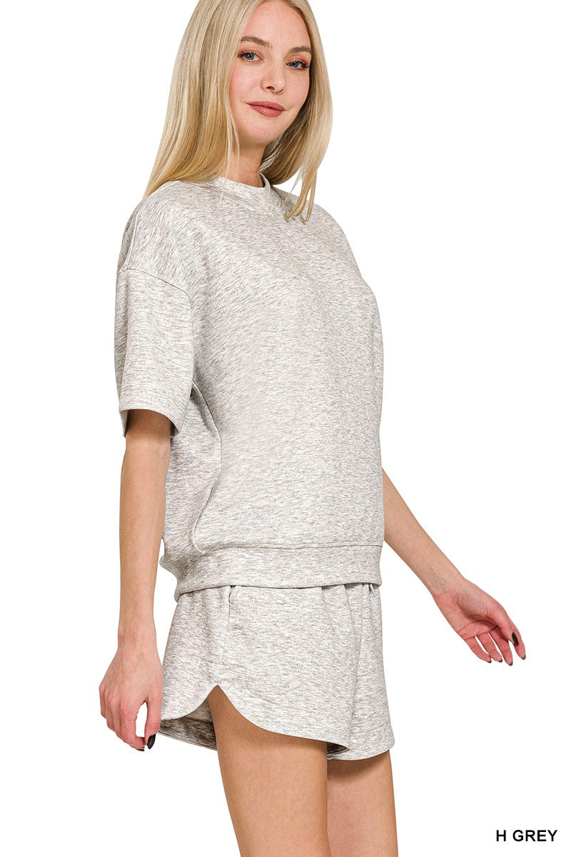 Scuba Short Sleeve & Dolphin Shorts Set – Tammie's Bling