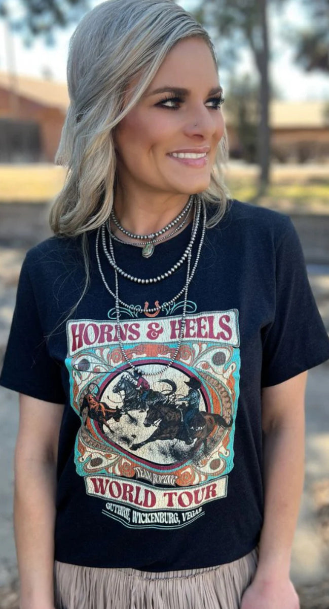STERLING KREEK TEAM ROPING WORLD TOUR TEE – Tammie's Bling